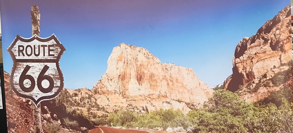 Route 66 Display Banner (Teacher-Made) Twinkl